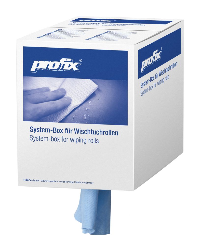 profix® venet blue wiping roll box - TEMCA GmbH & Co. KG