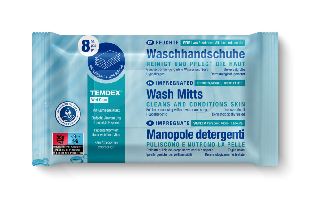 TEMDEX® Wet Care Wash Mitts - TEMCA GmbH & Co. KG