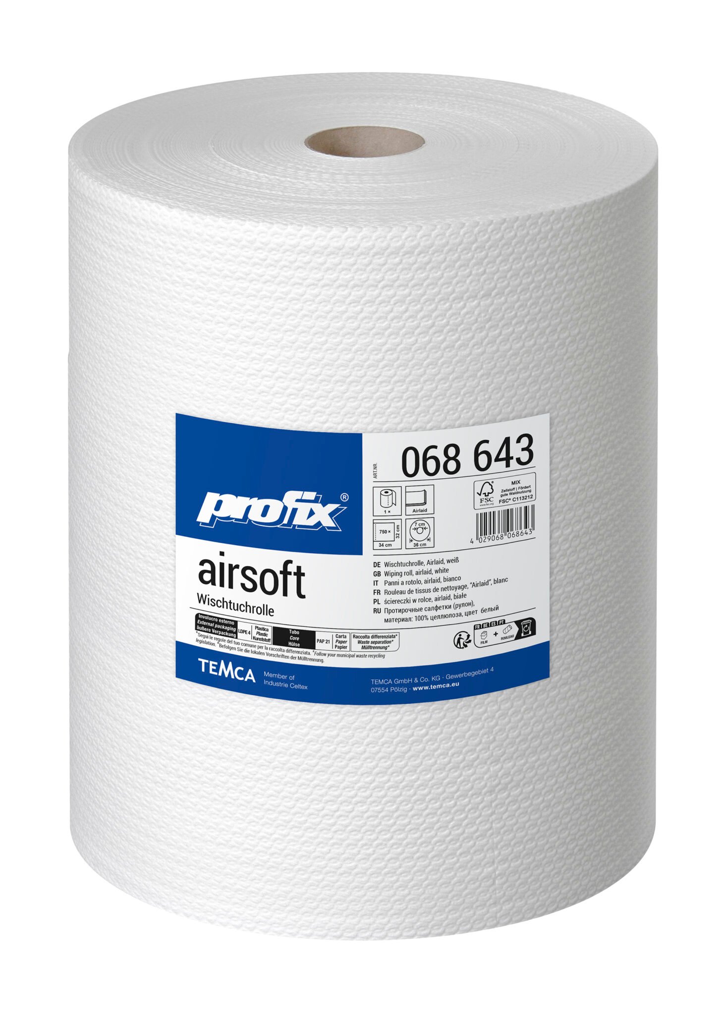 profix® airsoft wiping roll - TEMCA GmbH & Co. KG